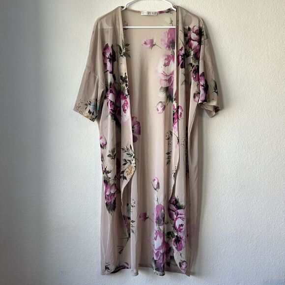 Potter's Pot | Jackets & Coats | Potters Pot Open Kimono Duster Womens ...